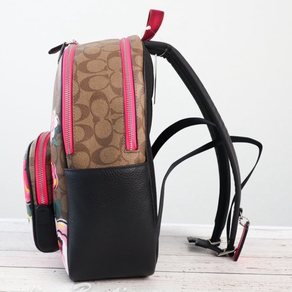 Coach | Bags | Coach Court Backpack In Signature Canvas | Poshmark